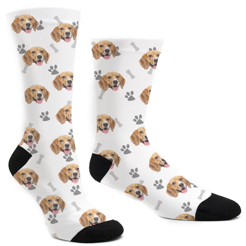 Custom Dog Socks | Animal - 24HourWristbands.Com