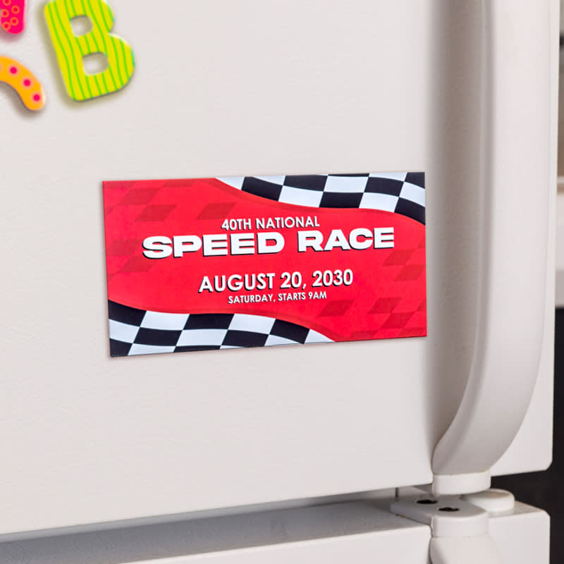 Custom Rectangle Magnets | Magnets - 24HourWristbands.Com