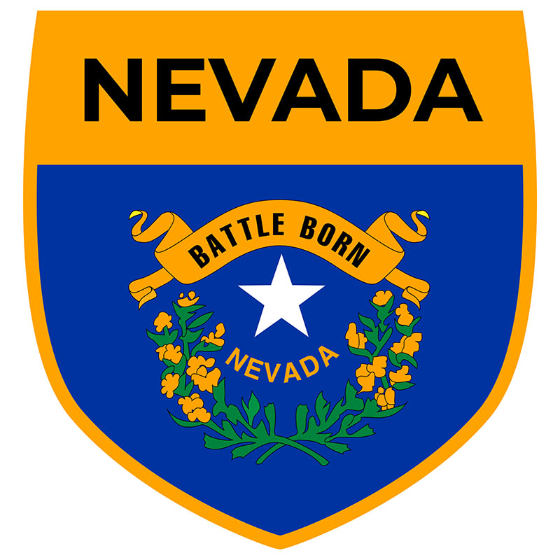 Nevada Stock Lapel Pins | State Lapel Pins - 24HourWristbands.Com