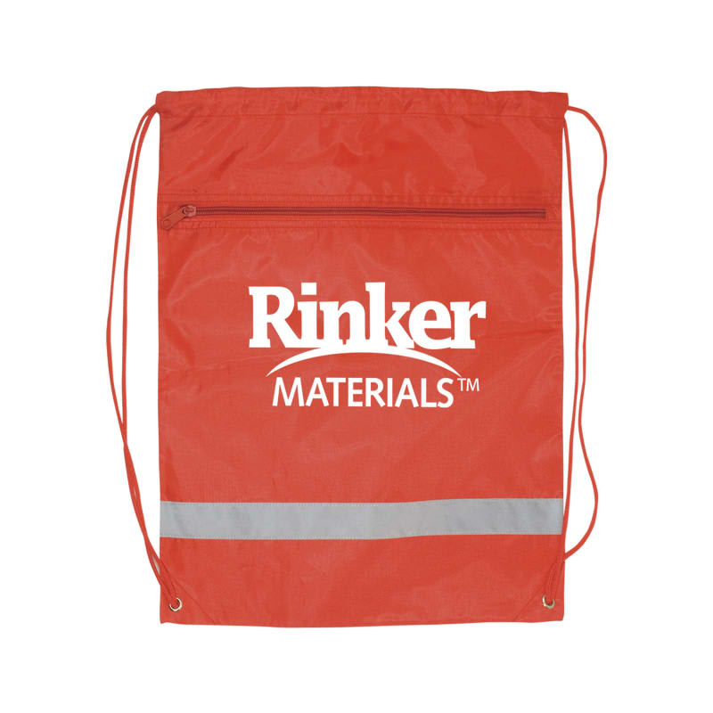 Zippered String-A-Sling Backpack | Bags - 24HourWristbands.Com