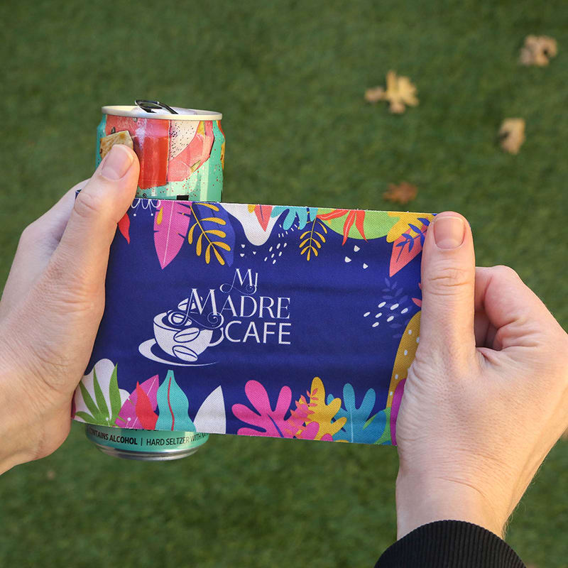 Slim Slap Wrap Coolie | Custom Coolies - 24HourWristbands.Com