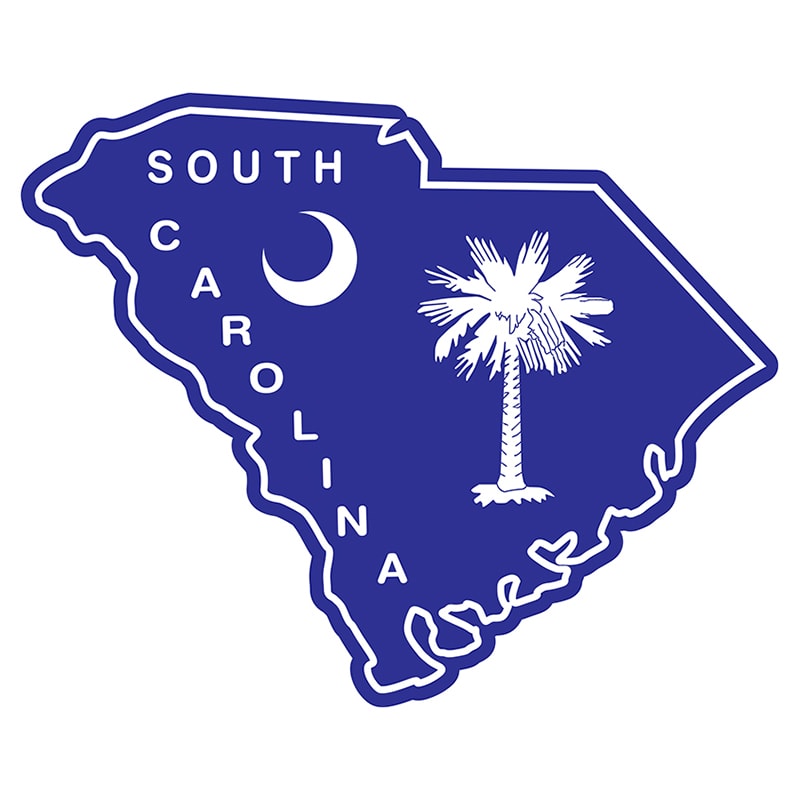 South Carolina Stock Lapel Pins | State Lapel Pins - 24HourWristbands.Com