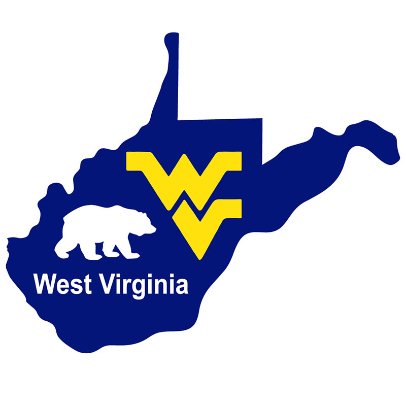 West Virginia Stock Lapel Pins | State Lapel Pins - 24HourWristbands.Com