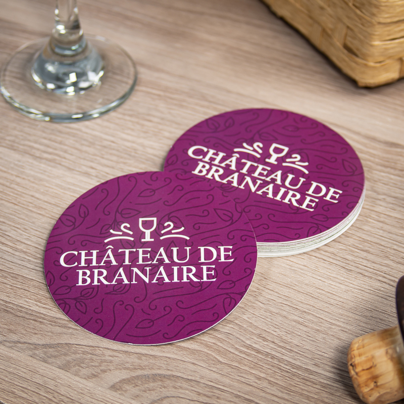 Custom Coasters and Pulp board Coasters for you business or event ...