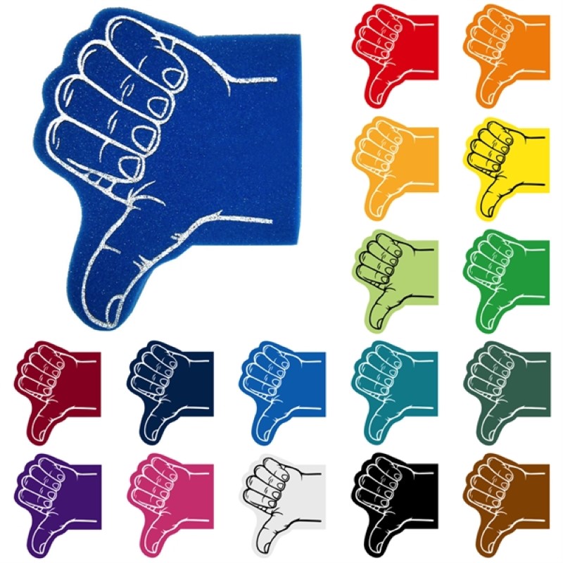 Custom Foam Hands and Foam Fingers for Events - 24HourWristbands.Com