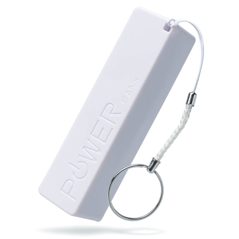 2000mAh Compact Keychain Power Banks | Chargers - 24HourWristbands.Com