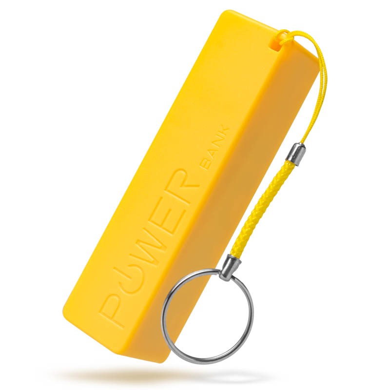 2000mAh Compact Keychain Power Banks | Chargers - 24HourWristbands.Com