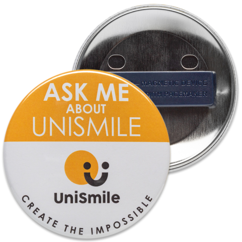 2.25 Inch Round Wearable Clothing Magnet Buttons | Pins, Buttons ...