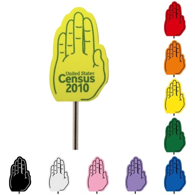 Custom Foam Hands and Foam Fingers for Events - 24HourWristbands.Com