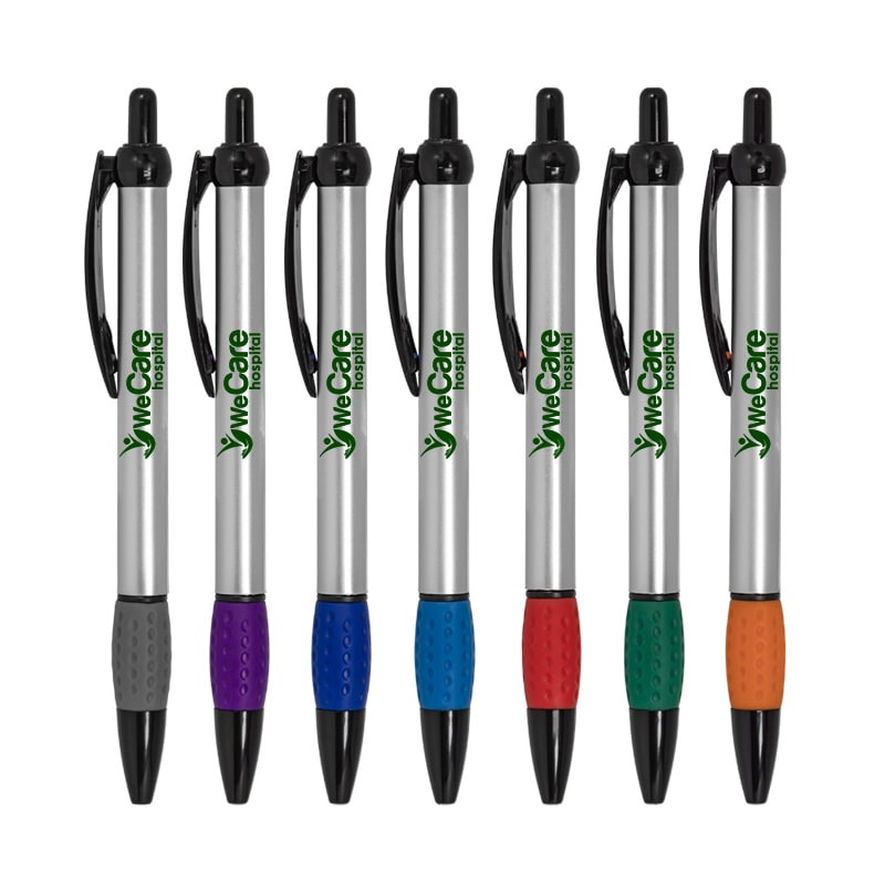 Custom Pens Printed Promotional Business Logo - 24HourWristbands.Com