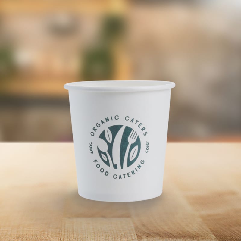 Custom 4 Oz. Paper Hot Cups | Paper Cups - 24HourWristbands.Com