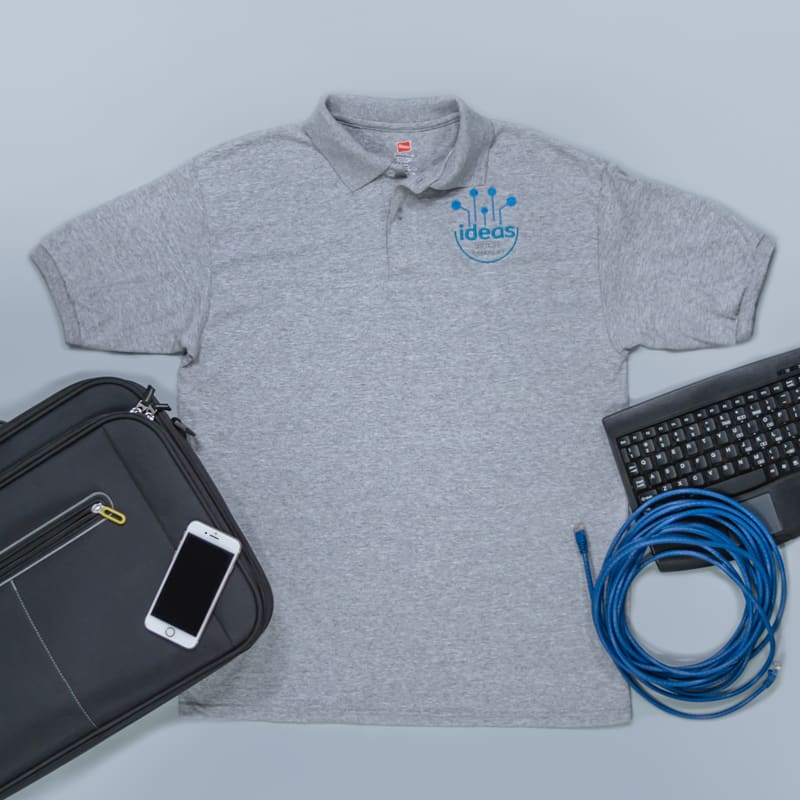 Custom Embroidered Shirts delivered faster then anyone online ...