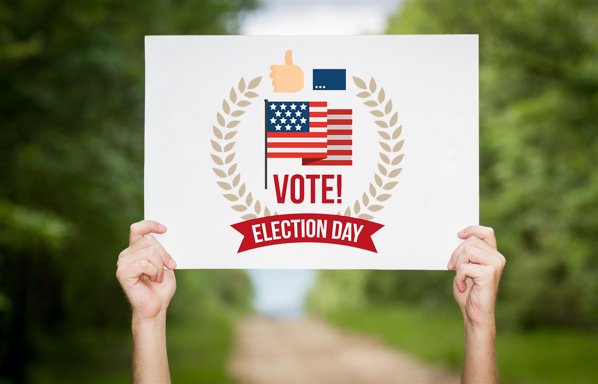 Hand Held Rally Political Election Campaign Signs | Custom Yard Signs ...