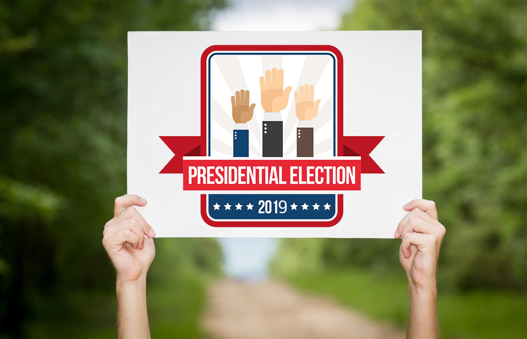 Hand Held Rally Political Election Campaign Signs | Custom Yard Signs ...