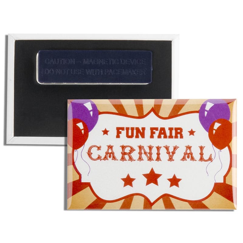 2 X 3 Inch Rectangle Wearable Clothing Magnet Buttons | Pins, Buttons ...