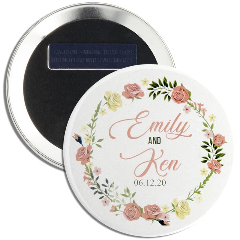 3.5 Inch Round Wearable Clothing Magnet Buttons | Pins, Buttons ...