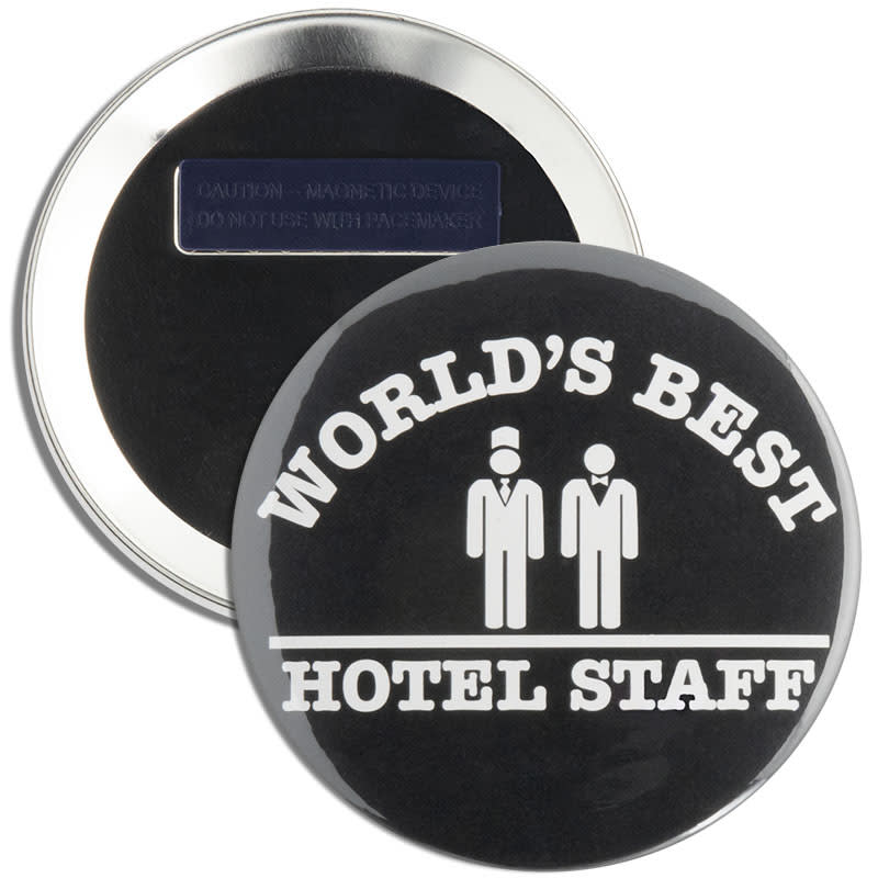 4 Inch Round Wearable Clothing Magnet Buttons | Pins, Buttons & Patches ...