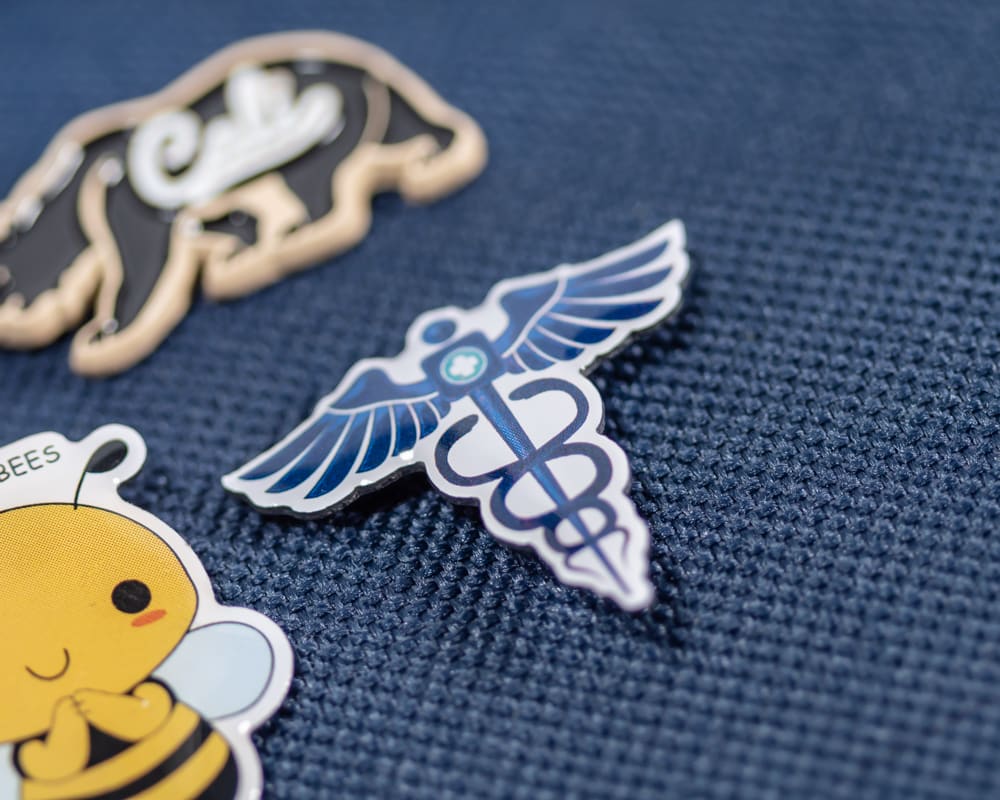 Nursing Caduceus Stock Lapel Pins | Medical And Nursing Lapel Pins ...