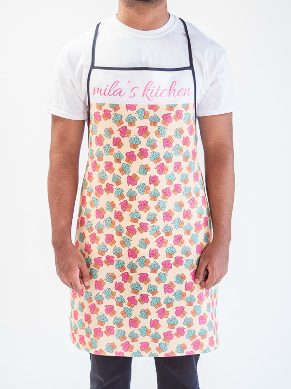 Full Color Sublimated Adult Aprons | Custom Aprons - 24HourWristbands.Com