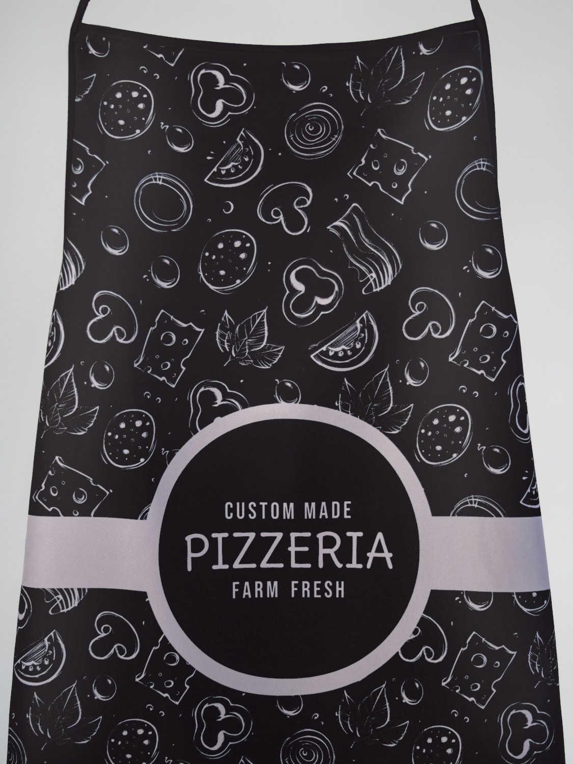 Full Color Sublimated Adult Aprons | Custom Aprons - 24HourWristbands.Com