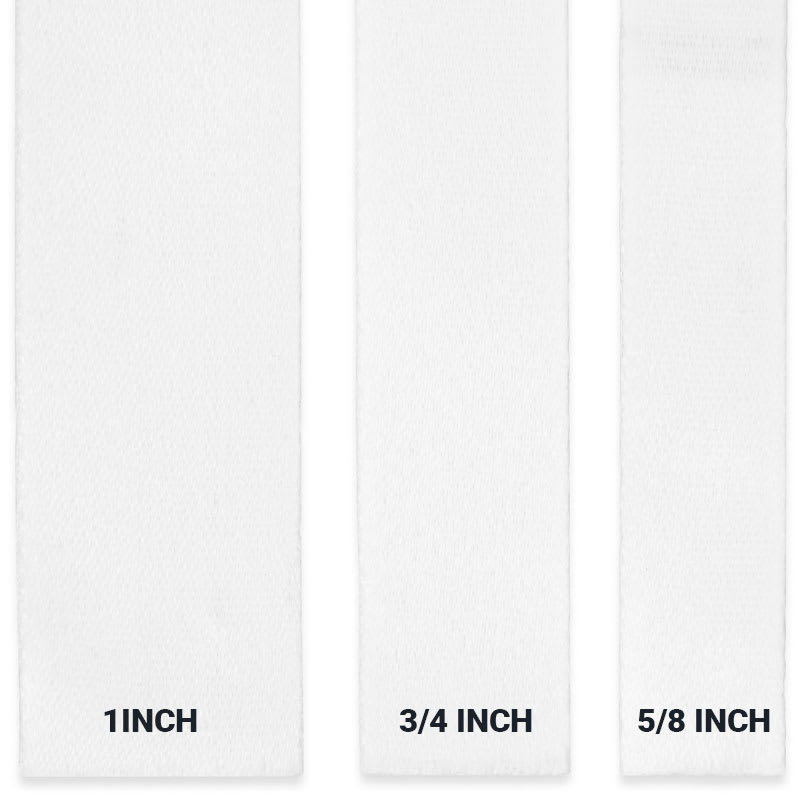 1 Inch White Sublimation Lanyard Rolls - 100 Yards/Roll | Blank ...