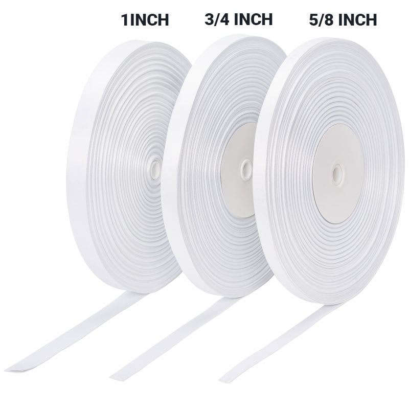 1 Inch White Sublimation Lanyard Rolls - 100 Yards/Roll | Blank ...