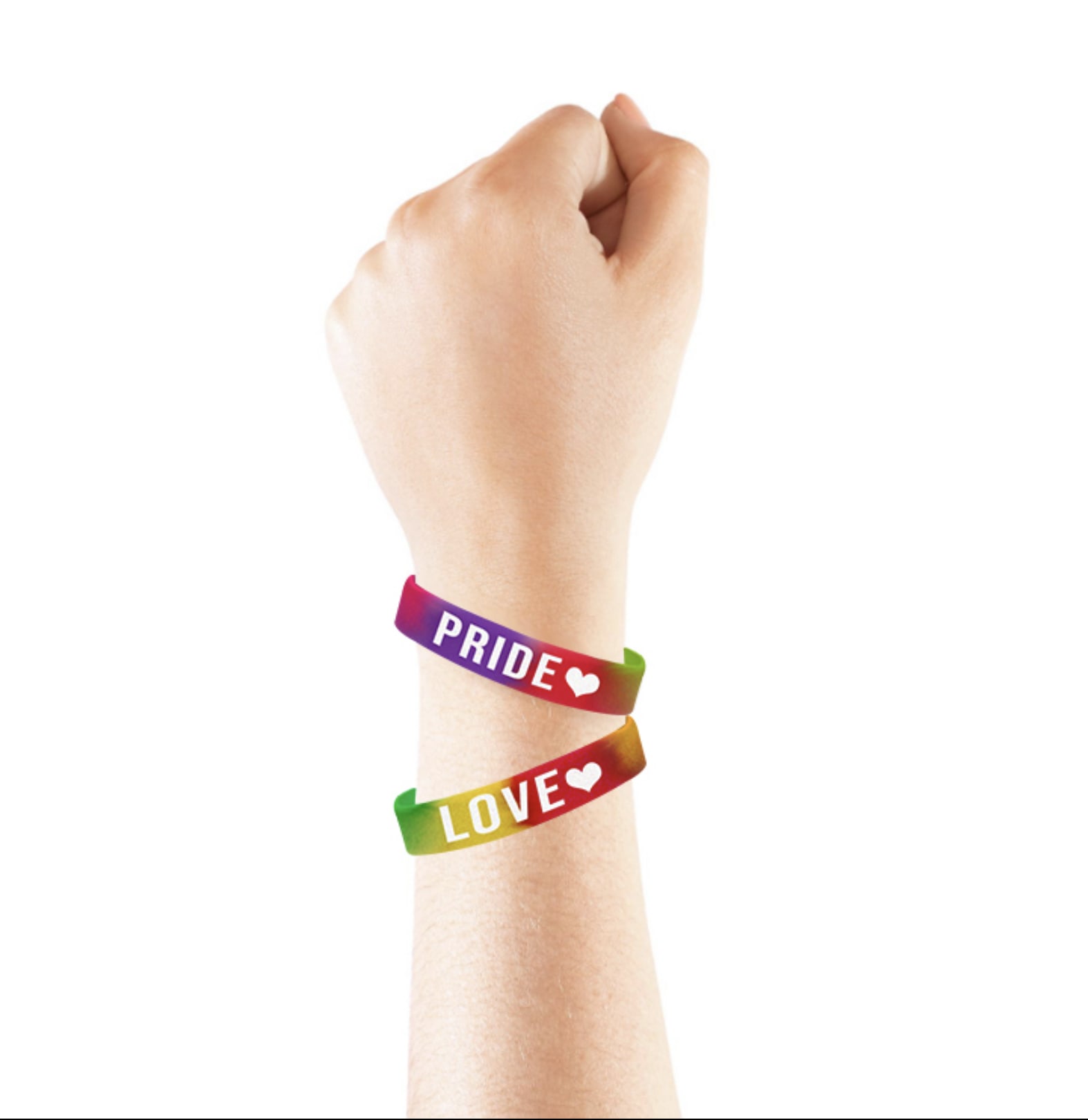 Custom LGBTQ Pride Printed Wristbands | LGBTQ - 24HourWristbands.Com