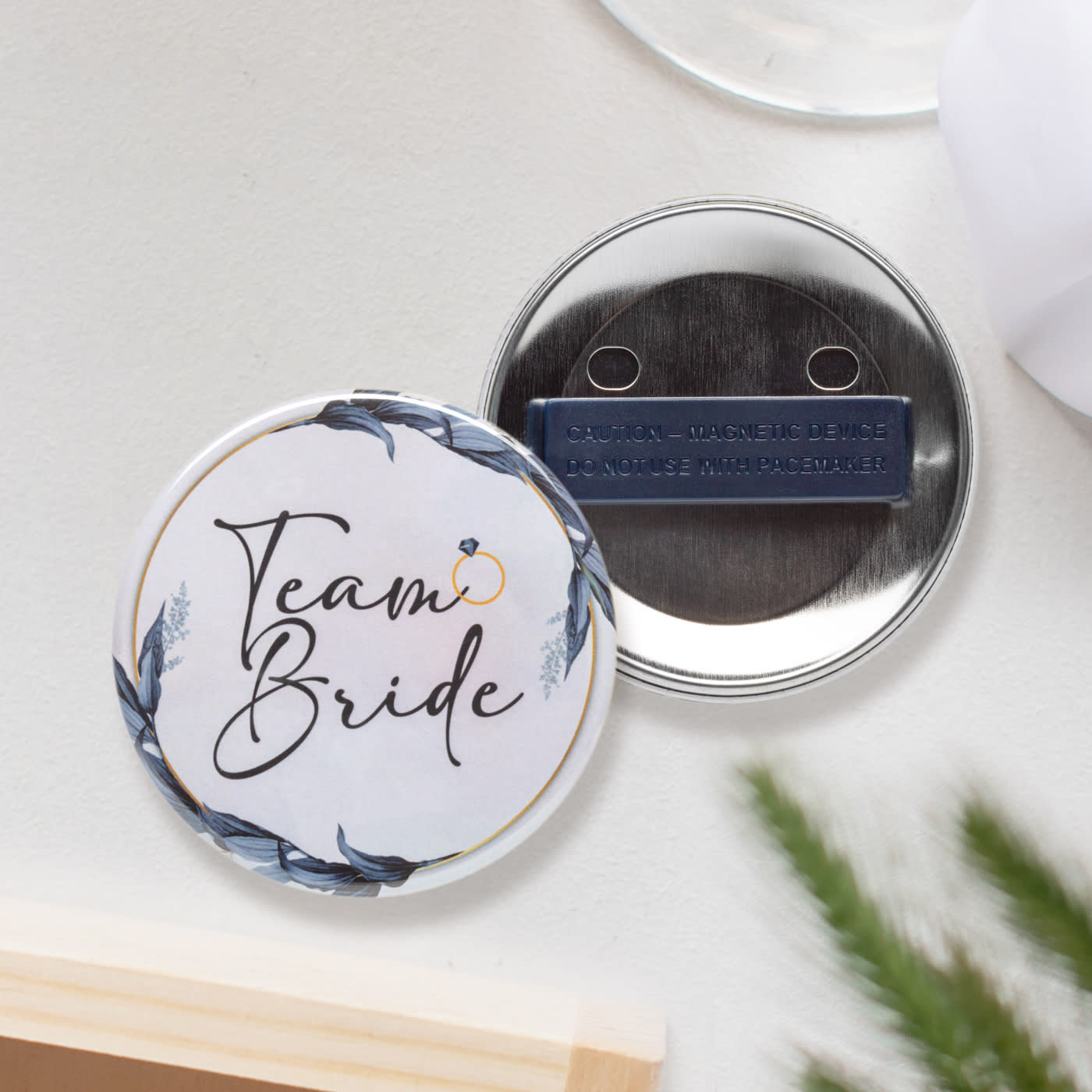 2.5 Inch Round Wearable Clothing Magnet Buttons | Pins, Buttons ...