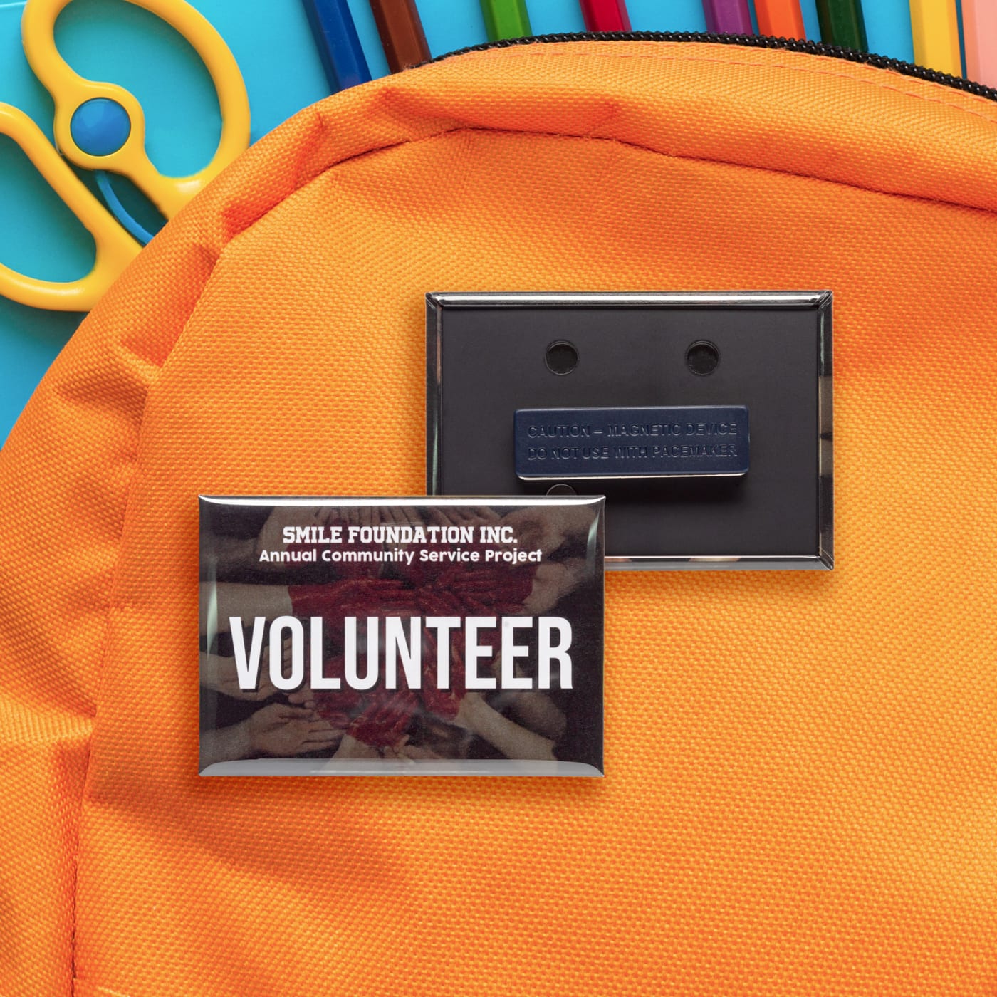 2 X 3 Inch Rectangle Wearable Clothing Magnet Buttons | Pins, Buttons ...