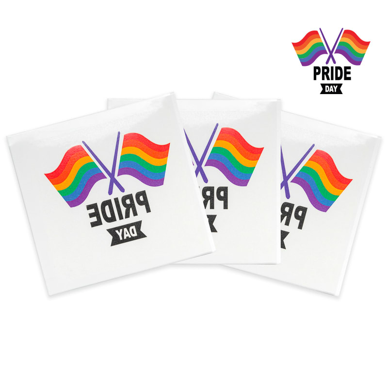Custom LGBTQ Pride Temporary Tattoos | LGBTQ - 24HourWristbands.Com