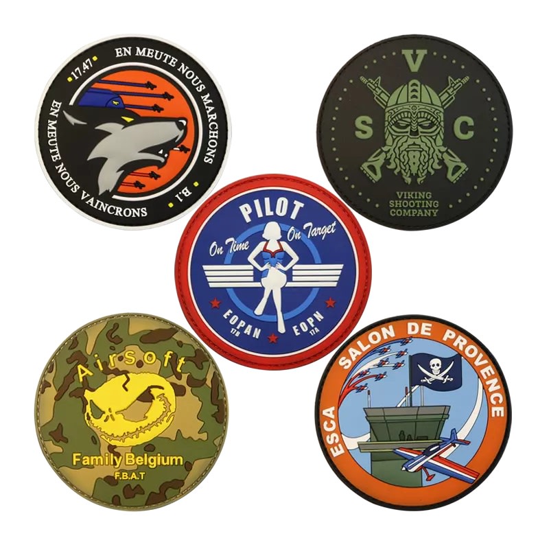 Custom PVC Patches | Custom Patches - 24HourWristbands.Com