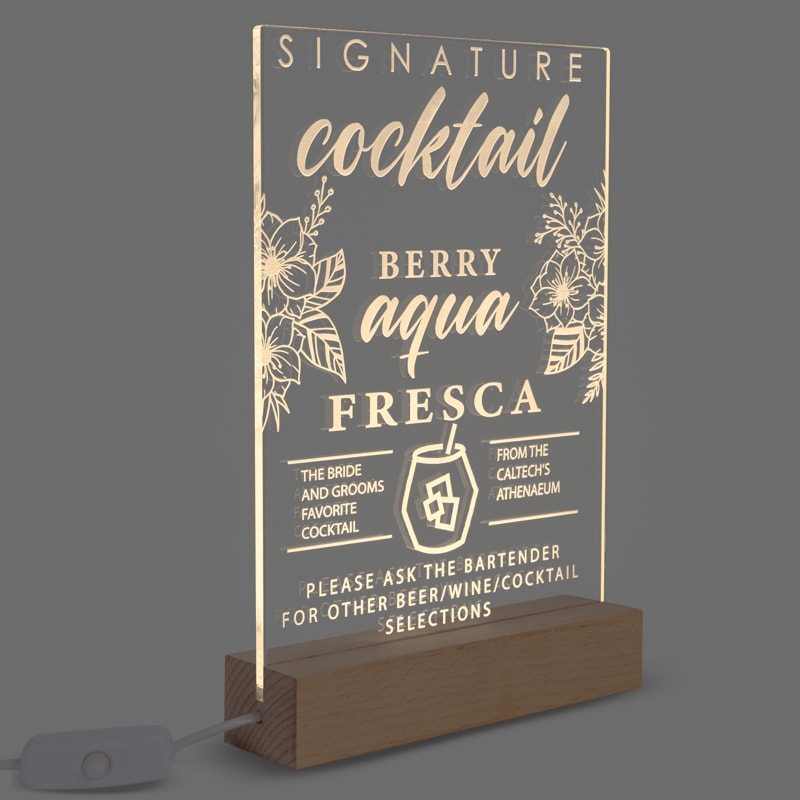 Custom LED Acrylic Light Stands | Awards & Recognition ...