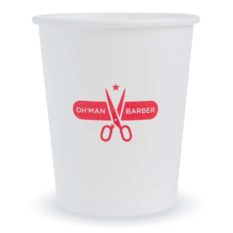 Custom 8 Oz. Paper Hot Cups | Paper Cups - 24HourWristbands.Com