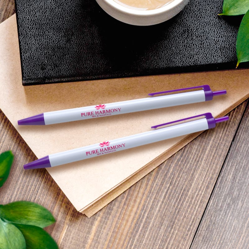 Click Action Pens | Pens - 24HourWristbands.Com