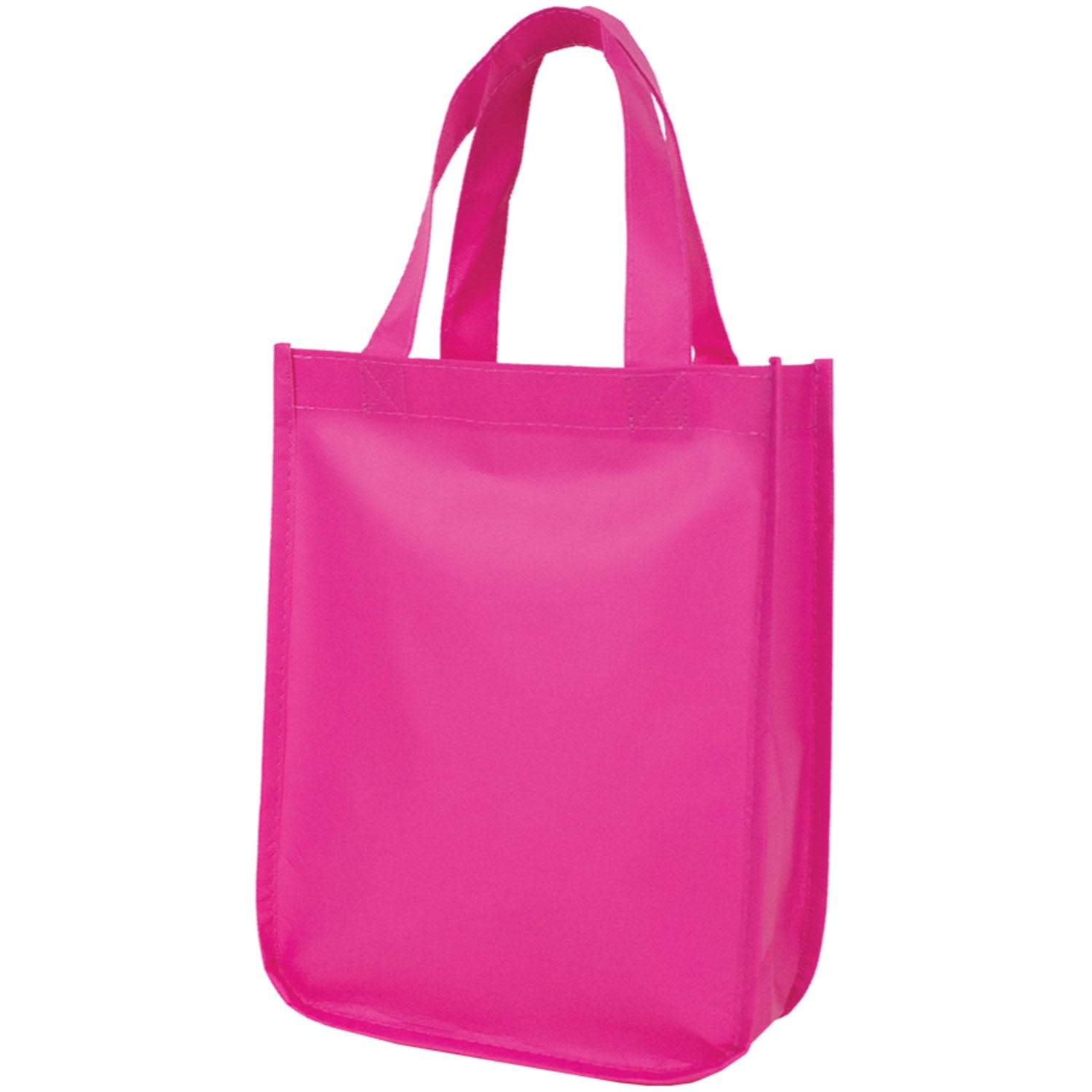 Custom Cosmo Small Matte Laminated Tote Bags | Trade Show Totes ...