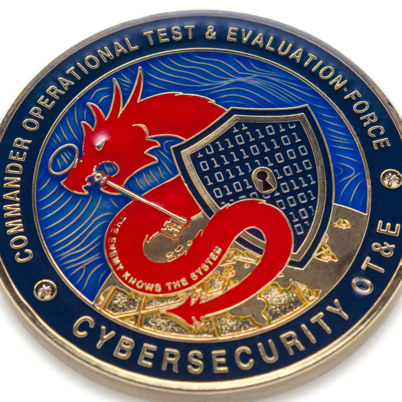 Custom Hard Enamel Challenge Coins | Custom Challenge Coins ...