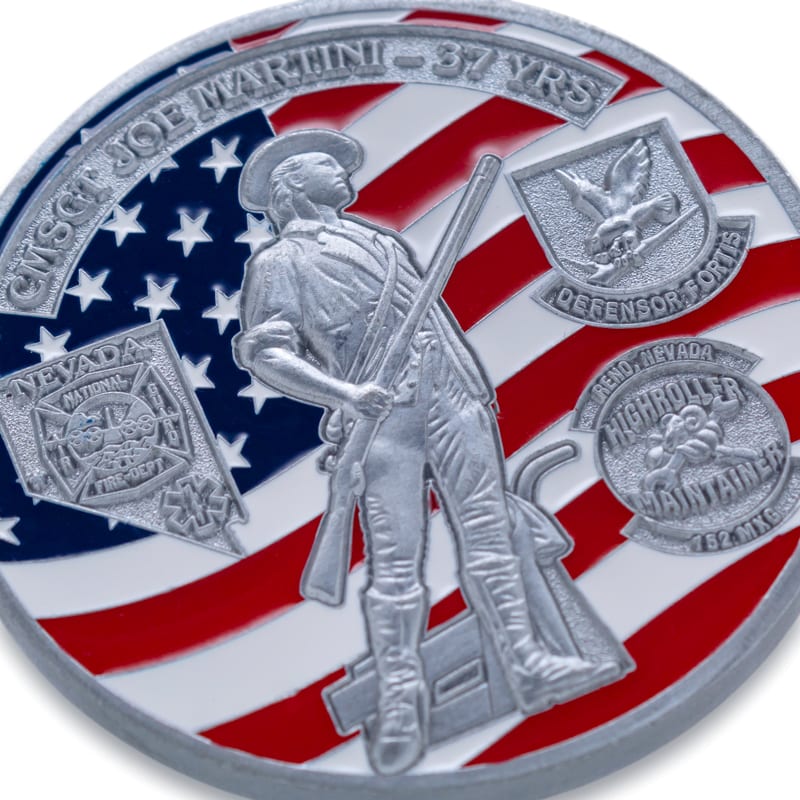 Custom Soft Enamel Challenge Coins | Custom Challenge Coins ...