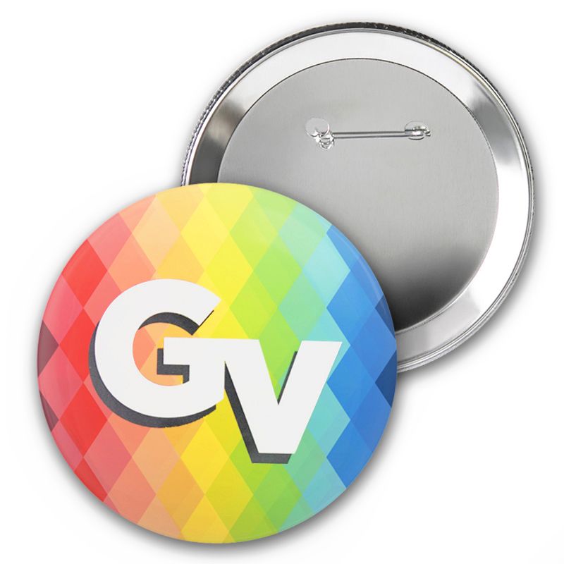 4 Inch Round Custom Buttons | Custom Buttons - 24HourWristbands.Com