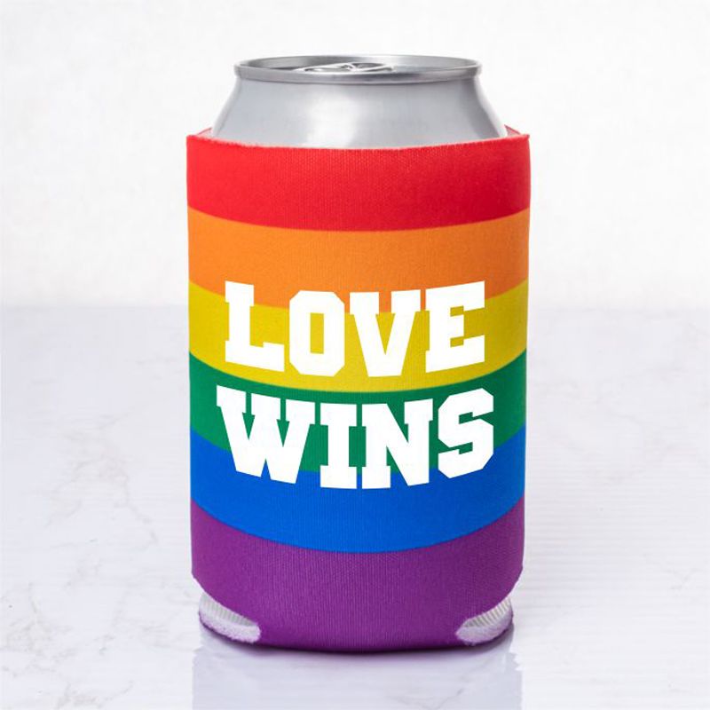 Custom Lgbtq Pride Can Coolers Lgbtq 24hourwristbands Com