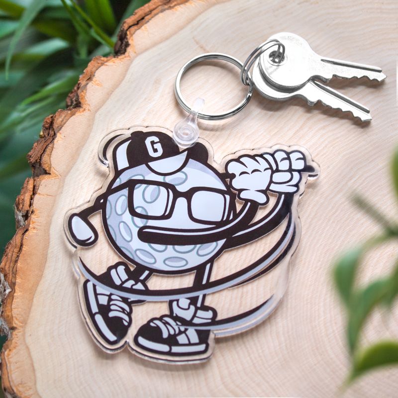 Custom Acrylic Keychains | Custom Keychains - 24HourWristbands.Com