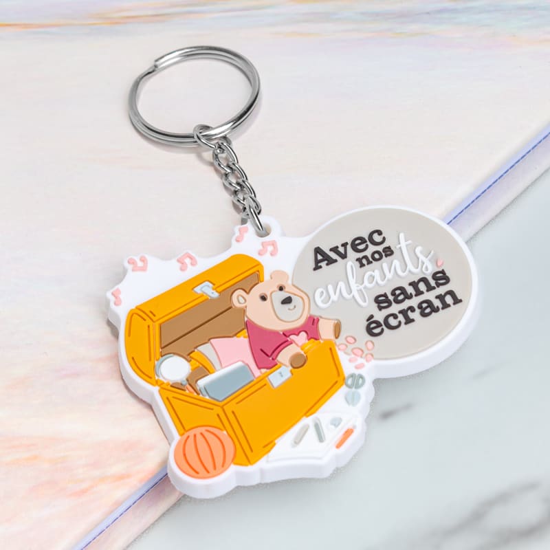 Custom Shaped PVC Keychains | Custom Keychains