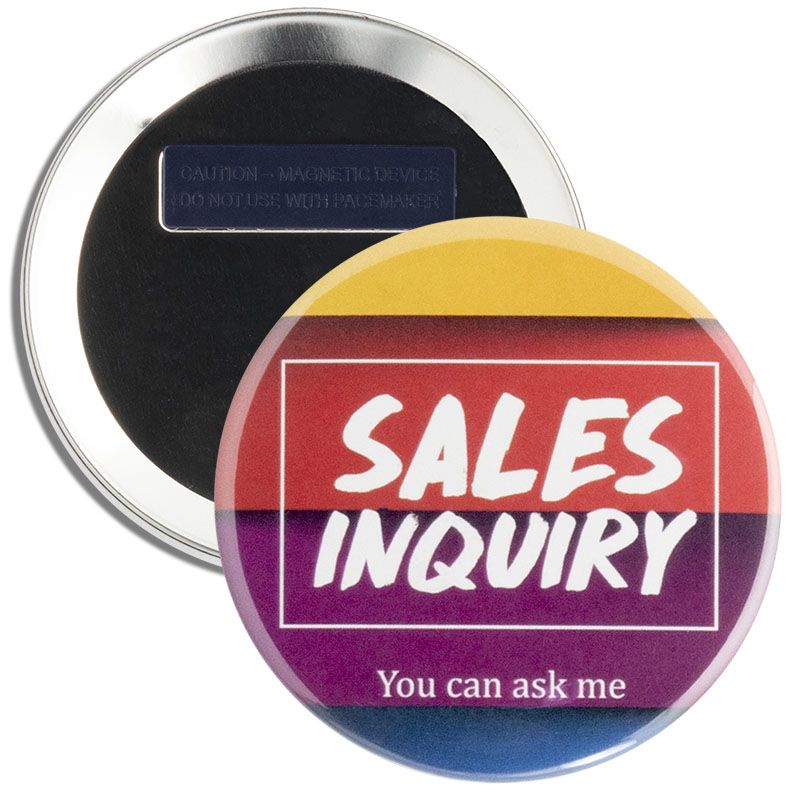 2.5 Inch Round Wearable Clothing Magnet Buttons | Magnet Buttons ...