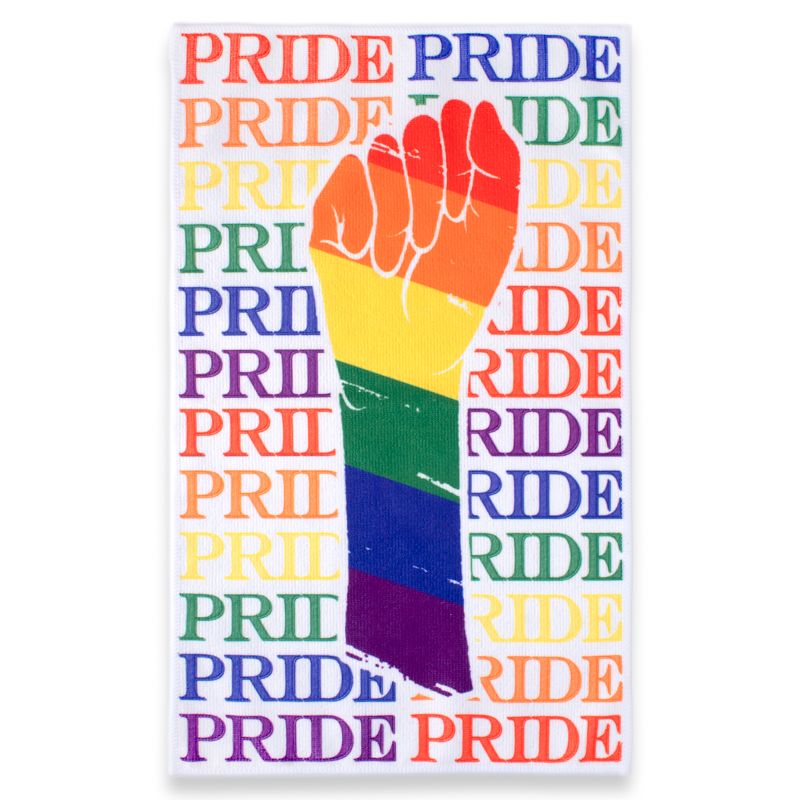 Custom LGBTQ Pride Rally Towels | LGBTQ - 24HourWristbands.Com