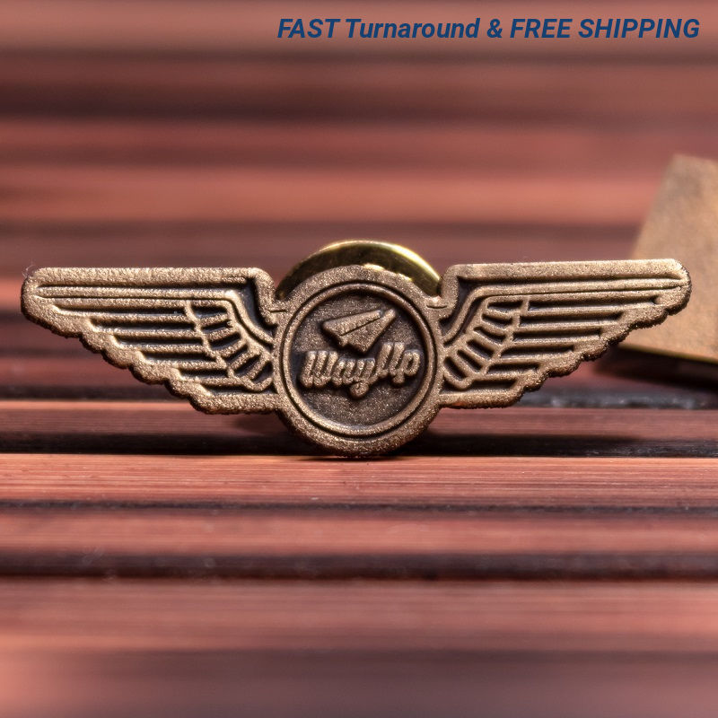 Custom Die Struck Lapel Pins | Custom Lapel Pins - 24HourWristbands.Com