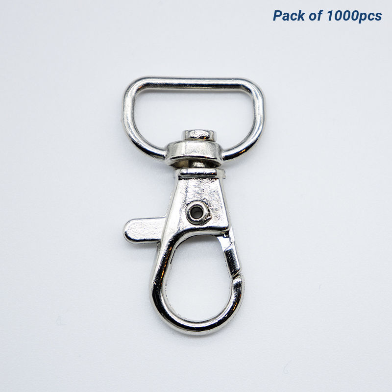 Metal Lobster Claw Lanyard Attachments - Pack Of 1000pcs | Blank ...
