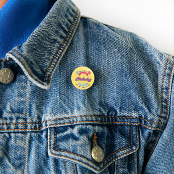 1 Inch Round Custom Buttons | Custom Buttons - 24HourWristbands.Com