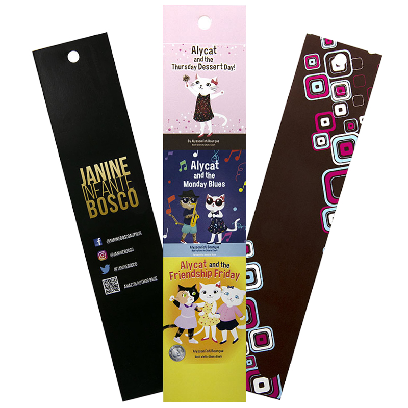 2" X 9" Bookmark | Bookmarks - 24HourWristbands.Com