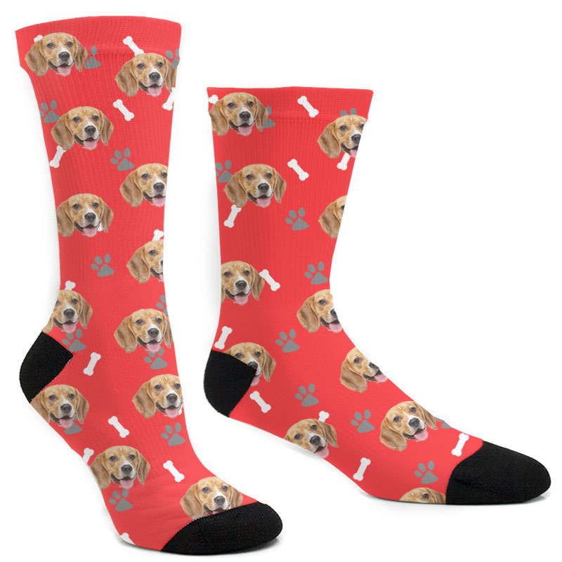 Custom Dog Socks | Animal - 24HourWristbands.Com