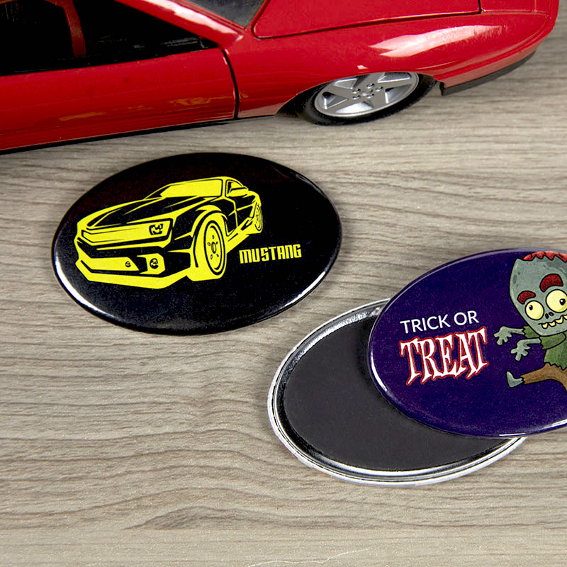 2.75 X 1.75 Inch Oval Magnet Buttons | Magnet Buttons ...