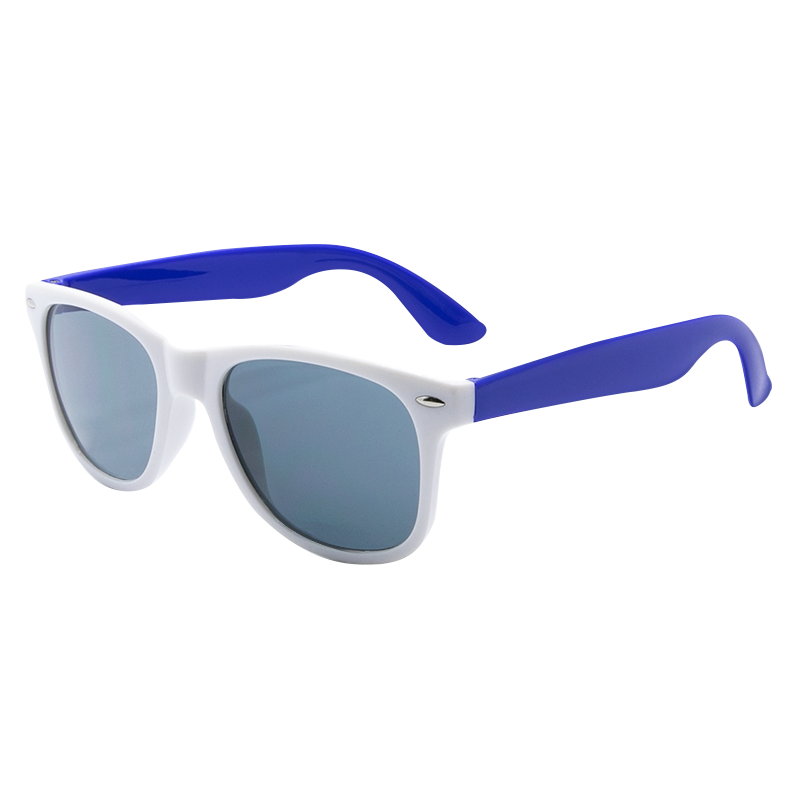 Custom White Frame Plastic Sunglasses | Sunglasses - 24HourWristbands.Com
